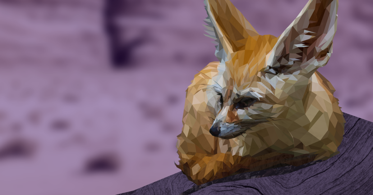 Naranja the Fennec Fox, 2020 – Katari Sporrong